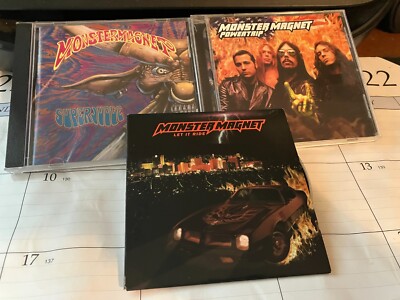 MONSTER MAGNET 3 CD LOT: SUPERJUDGE, POWERTRIP, LET IT RIDE PROMO | eBay