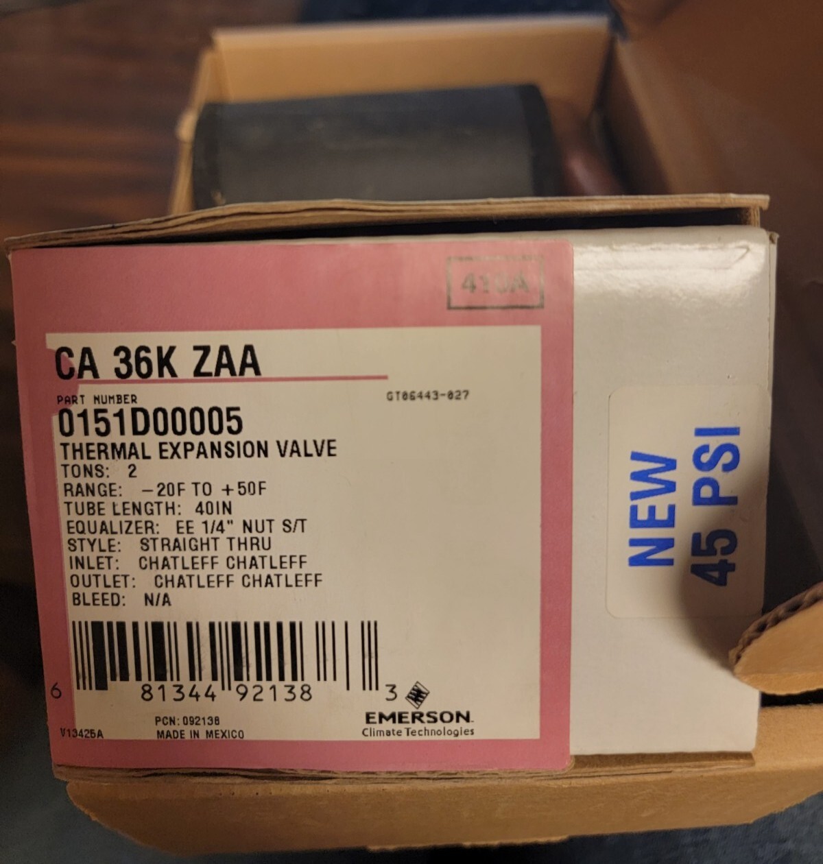 TXV KIT 0151D00005 2 TON | eBay