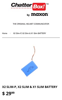 🔥2026 Chatterbox X1 SLIM BATTERY replacement REFRESH LIFE for ...