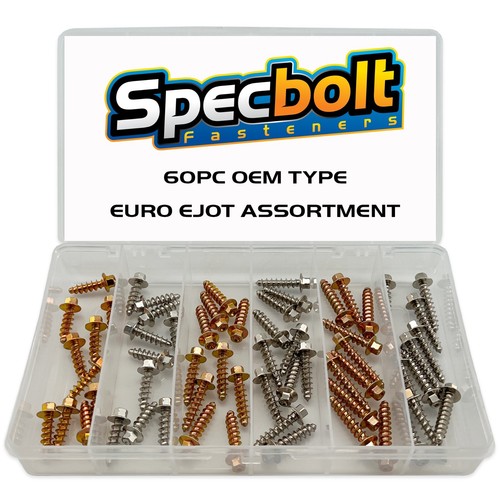60PC SPECBOLT EURO BODY EJOT SCREW ASSORTMENT BOLT KIT FITS KTM HUSQVARNA GASGAS | eBay Australia