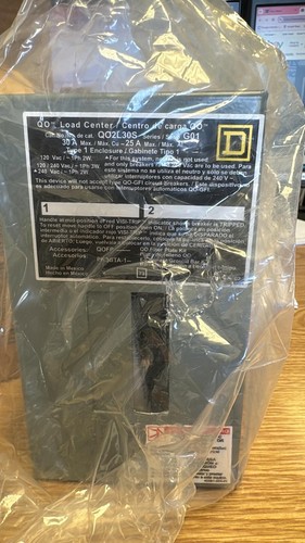Square D QO Circuit Break indoor Load center QO2L30S 30A | eBay