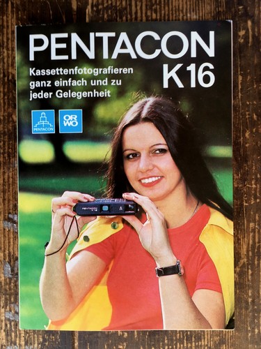 Pentacon K16 - Prospekt - Text.deutsch - Classic-Camera-Store | eBay