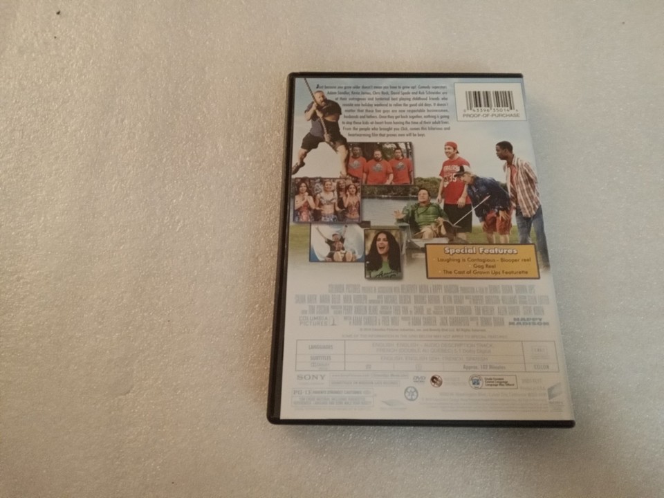 Grown Ups (DVD, 2010) F39 43396350144| eBay