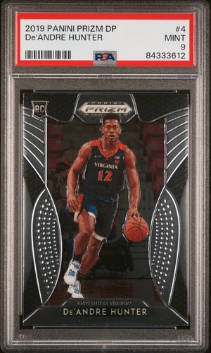 2019 Panini Prizm Draft Picks 4 DeAndre Hunter Rookie Card - PSA 9 RC ...
