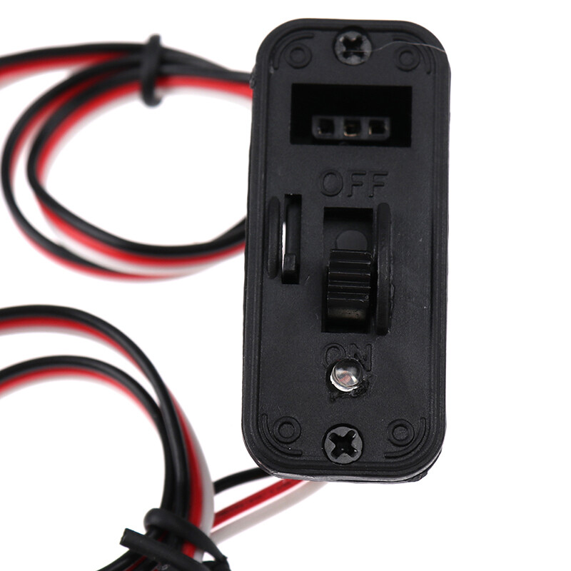 1Pc RC Switch Connectors Heavy Duty RC Switch With LED JR RC On/Off ...