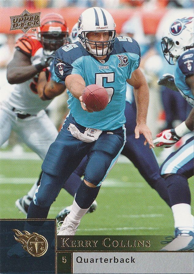2009 Upper Deck - #191 Kerry Collins for sale online | eBay