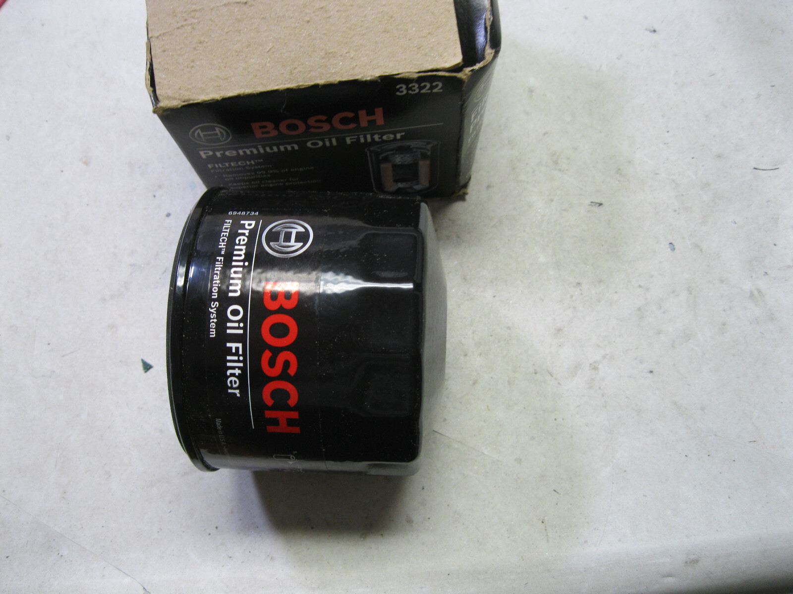Engine Oil Filter-Premium Oil Filter Bosch 3322 (box rough) | eBay