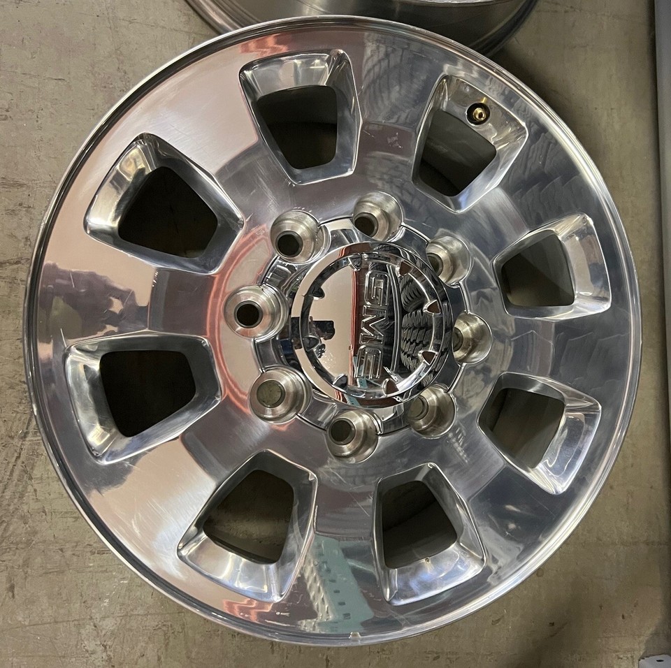 18" CHROME SIERRA OEM WHEEL DENALI 2500 3500 8X180 EXCELLENT SHAPE | eBay