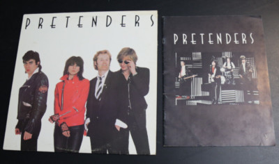 THE PRETENDERS 1st LP CANADA PRESSING & 1980 TOUR BOOK EXCELLENT VINYL ...