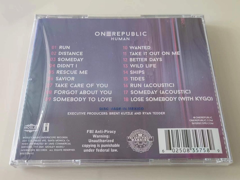 Human by OneRepublic (CD,2021) | eBay