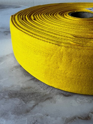 French 100% Cotton Wide Webbing Twill Tape 50mm Wide - sold by the ...