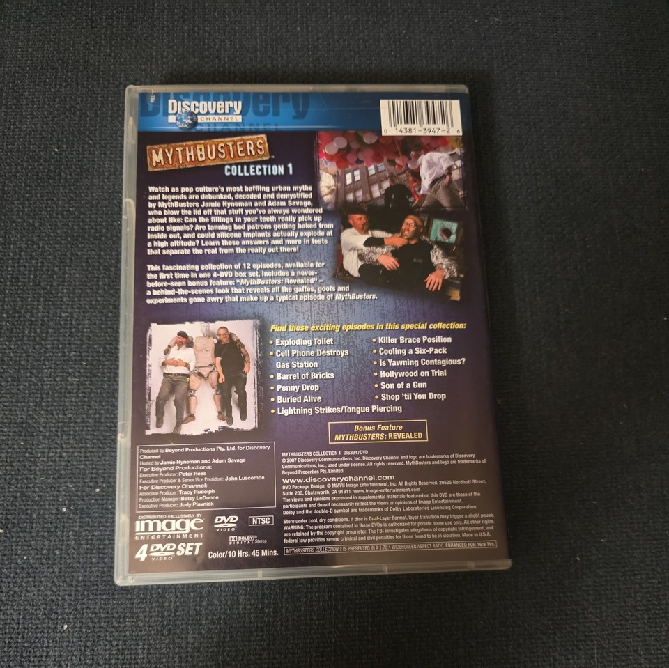 Mythbusters: Collection 1 (DVD, 2004) | eBay