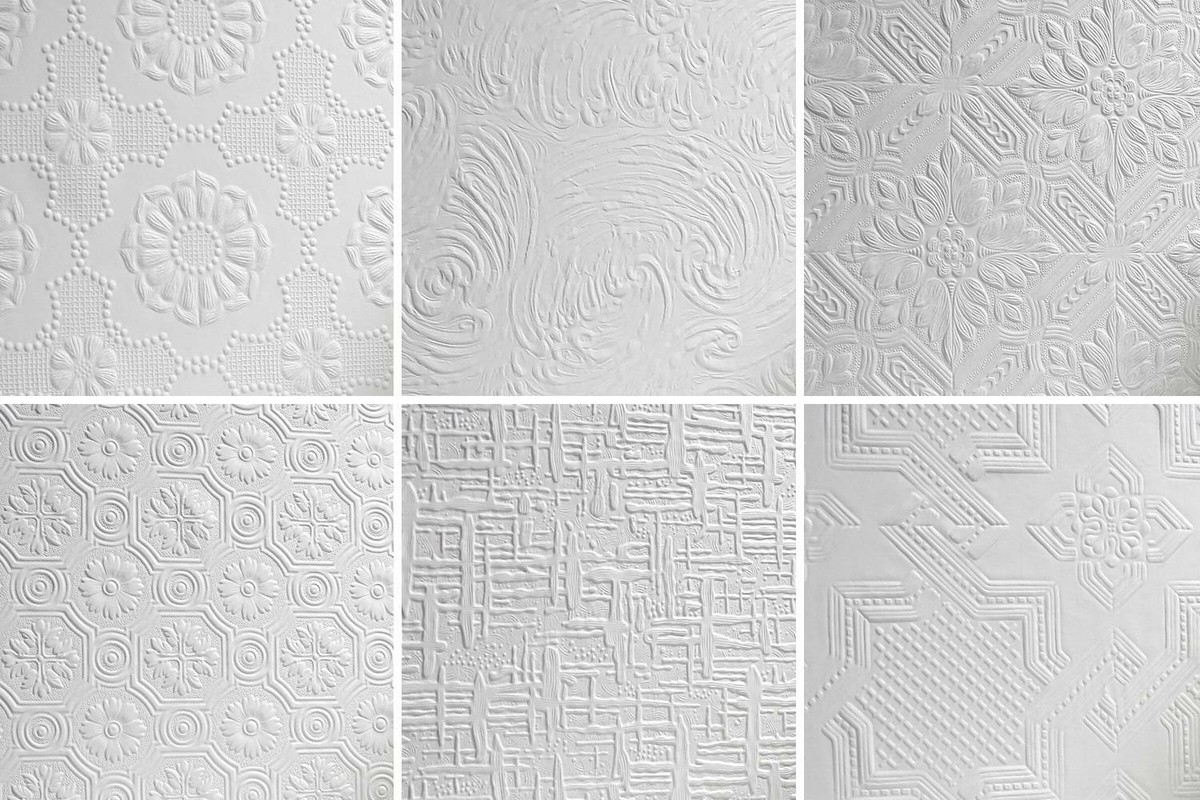 Textured Embossed Paintable Wallpaper