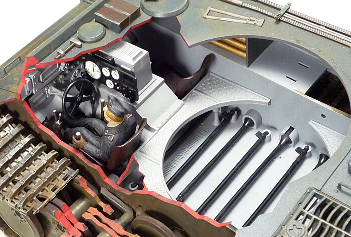 Rare kit Tamiya 1/25 Deluxe Model kit German heavy tank Tiger I from ...