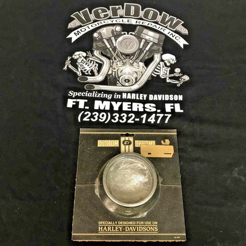 HARLEY DAVIDSON STYLE CHROME SPEEDO COVER FOR 74-83 XL, FX, FXR ...