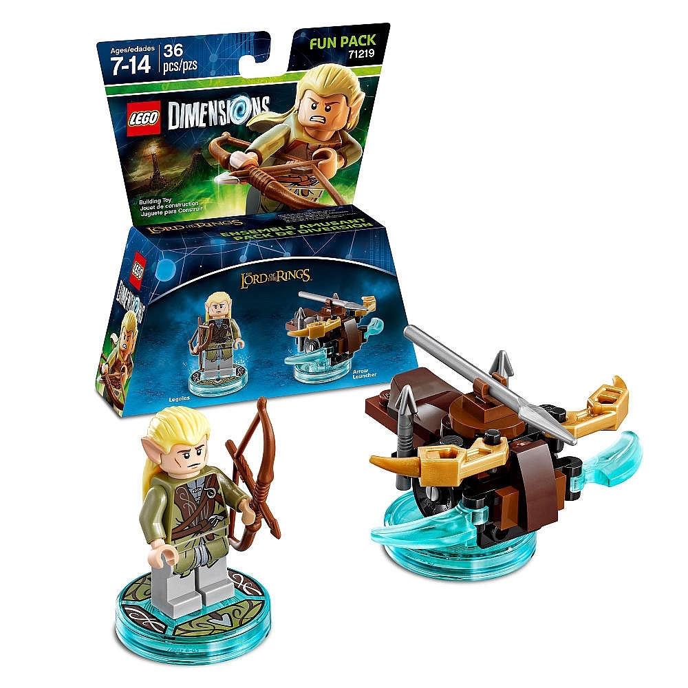 LEGO Dimensions Lord Of The Rings Legolas Elf Lord Degli Ringe 71219 ...