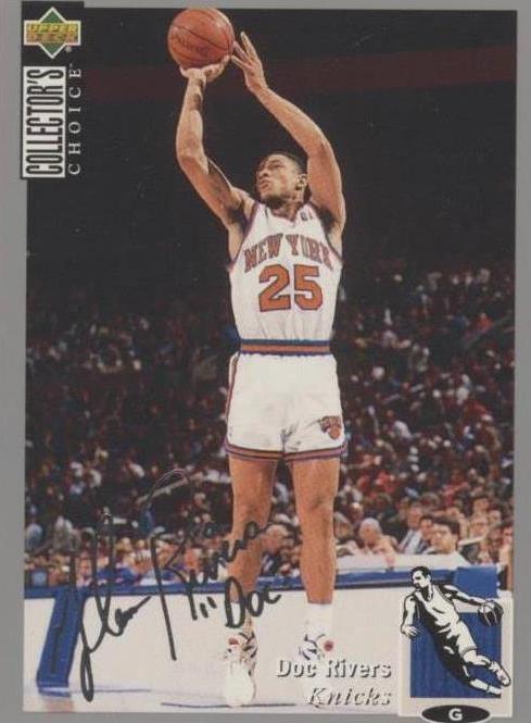 1994-95 Upper Deck Collector's Choice - Doc Rivers #290 Silver Foil ...
