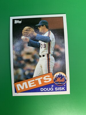 1985 Topps Doug Sisk #315 New York Mets | eBay