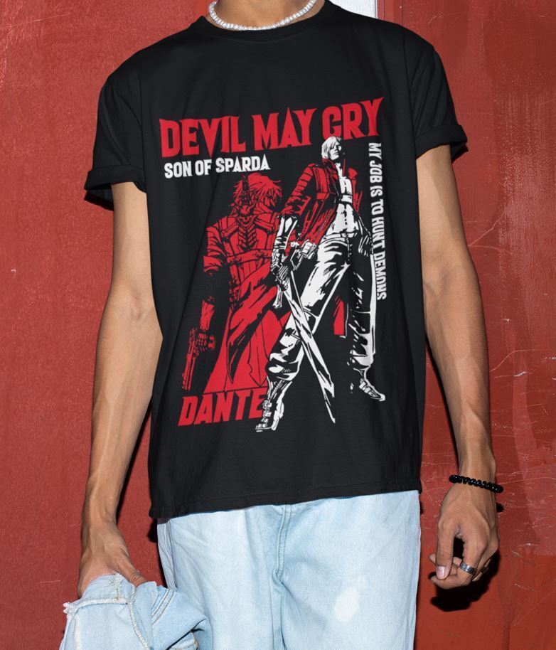 Devil May Cry Dante T-Shirt Unisex Shirt All Size | eBay
