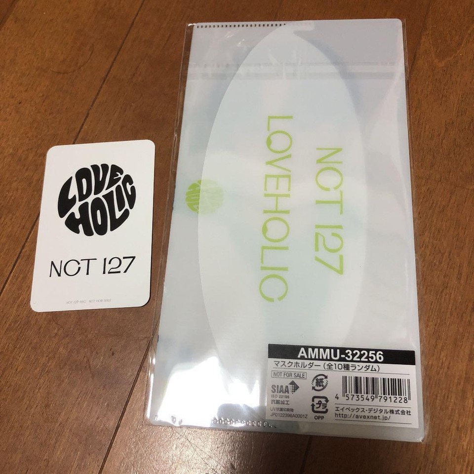 NCT 127 LOVEHOLIC 2nd Mini Album FC Limited JUNGWOO Trading Cart Mask ...