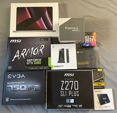 Collection of Empty PC Part Boxes - Perfect for Collectors and DIY ...