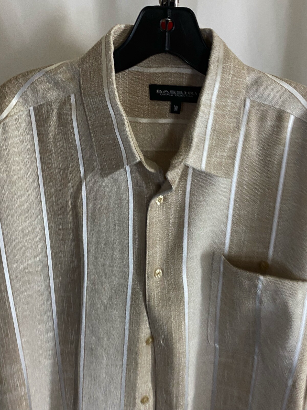 Bassiri Limited Collection Microfiber Stripe SHORT SL… - Gem