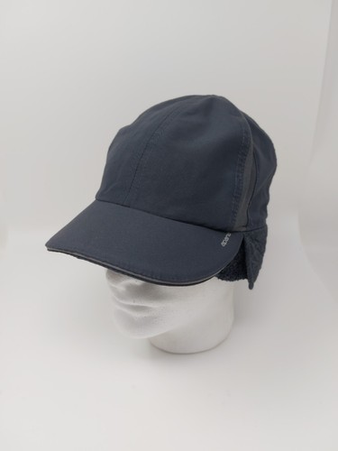Apana Gray Lined Quilted Ear Neck flap Running Hat Cap OSFM | eBay