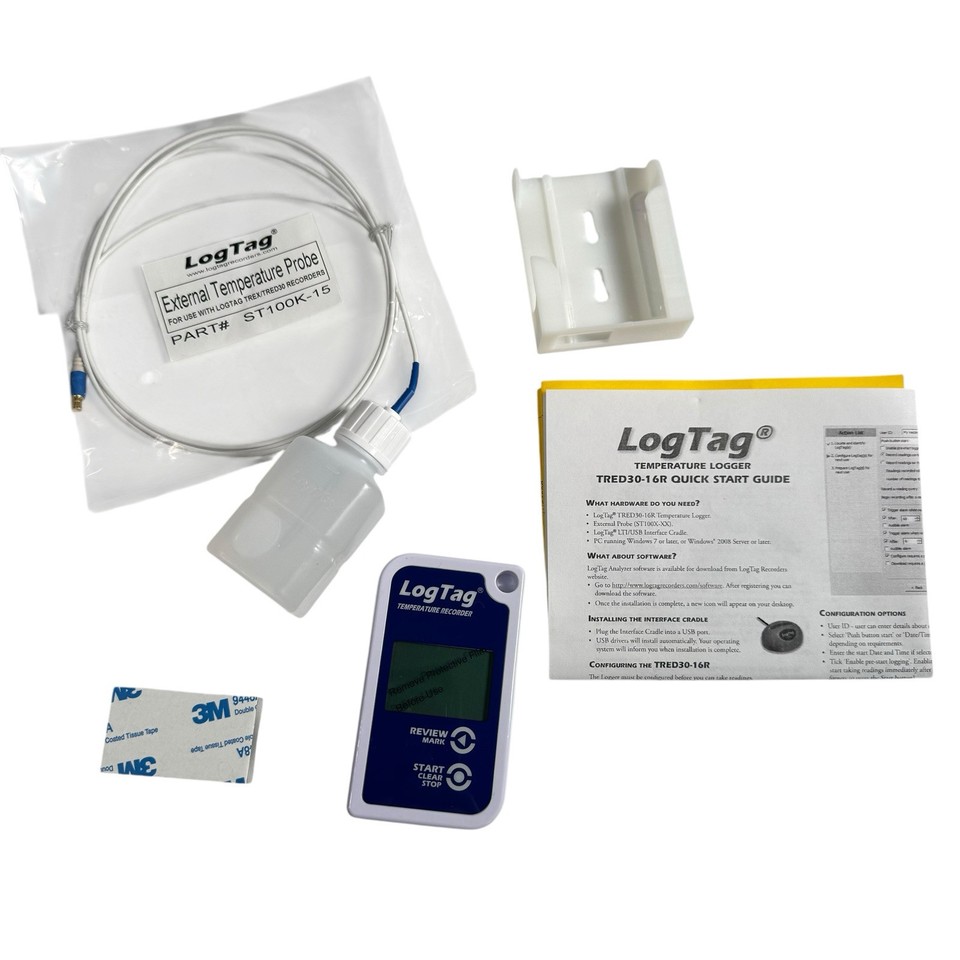 LogTag TRED30 Vaccine Monitoring Kit with Fridge/Freezer Calibration ...