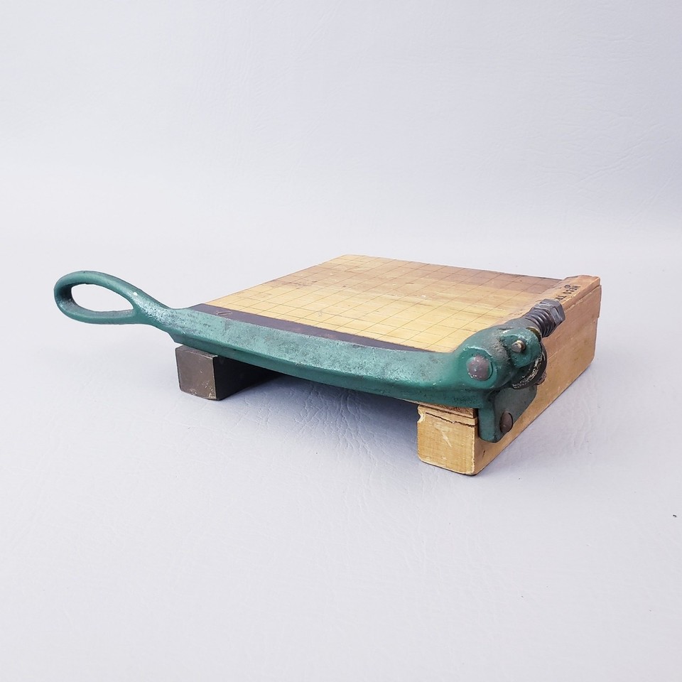 Vintage 1950's Heco Trimming Board Paper Cutter No. 6 | eBay