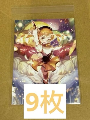 Magia Record Puella Magi Madoka Magica Gaiden Bonus Postcard Tomoe Mami ...
