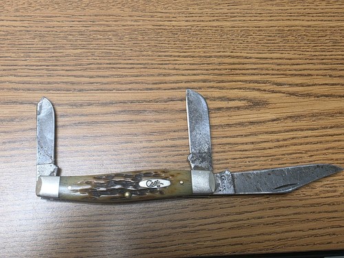 Vintage Case XX 6375 CV 3 Bladed Folding Pocket Knife | eBay