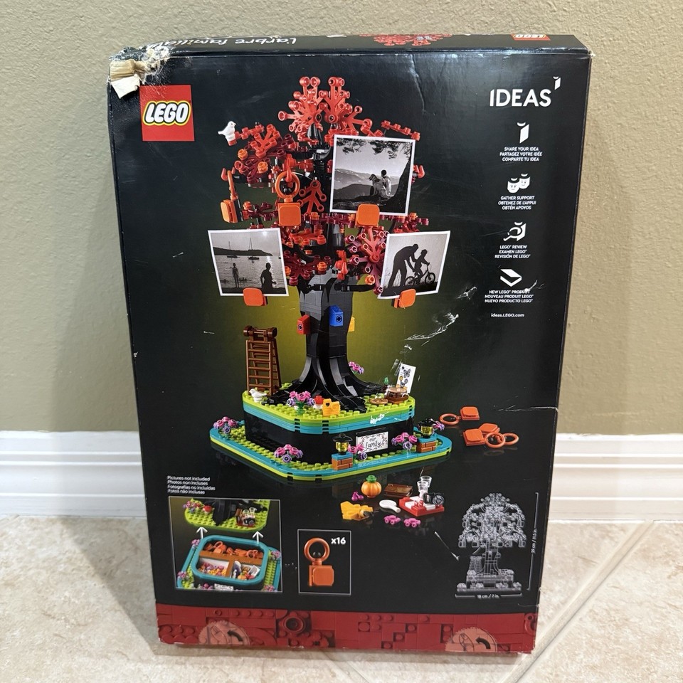 Lego Ideas: Family Tree - 21346 NEW SEALED - Box Damaged | eBay