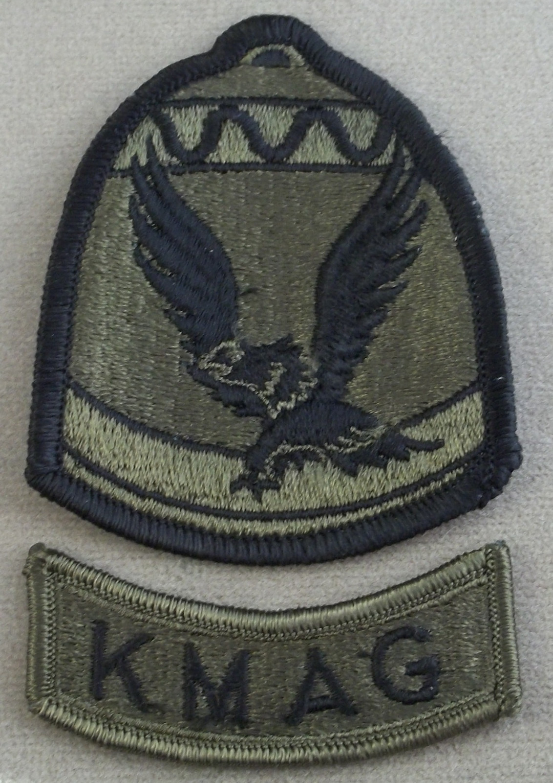 KMAG-Korean-Military-Advisory-Group- Subdued Patch With Tab Included | eBay