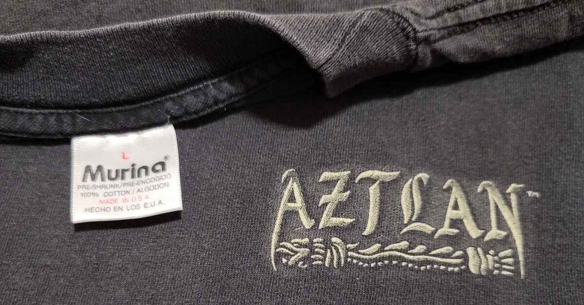 Vintage Aztlan Viva Emiliano Zapata Graphic T Shirt Large 90s | eBay