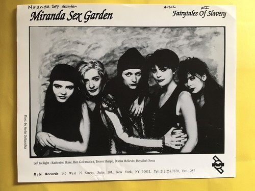 Miranda Sex Garden Press Photo 8x10”, Katherine Blake, Hepzibah Sessa ...