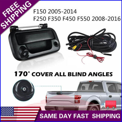 Tailgate Handle with Rear View Camera Backup Camera for Ford F150/F250 ...