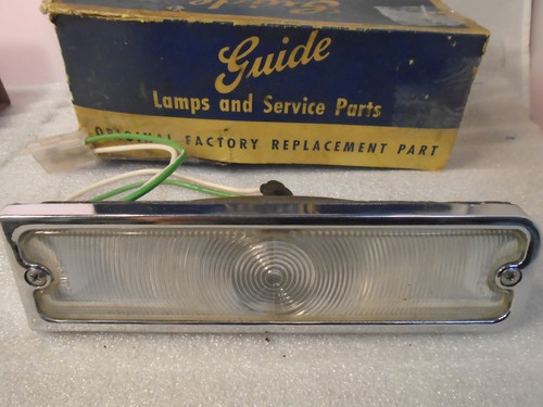 NOS 1961-62 GM Buick Guide SKYLARK Special front parking turn light ...