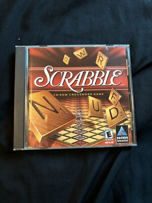 Scrabble CD-ROM Crossword Game PC, 2002 Windows Complete with 11 Mini ...