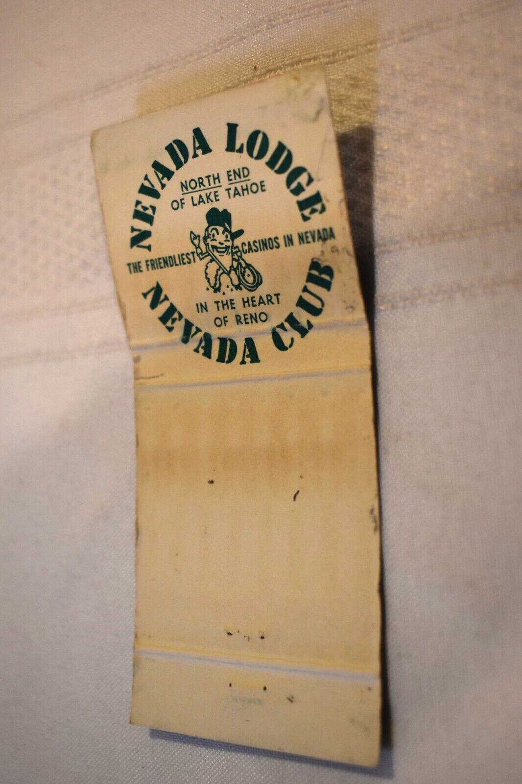 Fitzgerald's Hotel Casino Reno Nevada 30 Strike Matchbook Cover | eBay