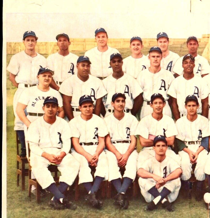 1948-49 Almendares Cuba Famous Baseball Team Premium Photo 17.5" x 12. ...