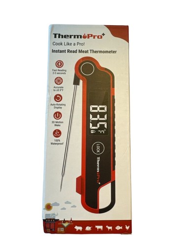 instant read digital meat thermometer Therm Pro Model TP Waterproof ...