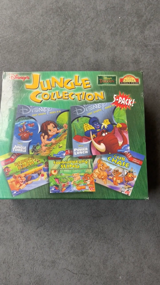 Disney's Hot Shots: JUNGLE COLLECTION CD-ROM games: Swampberry Sling ...