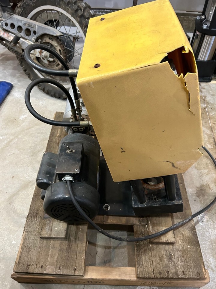 Parker Parkrimp 80c-080 crimping machine, 120v, no dies or die rings ...