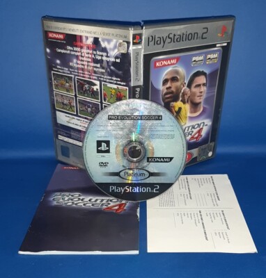 PRO EVOLUTION SOCCER 4 2004 PES 04 - Playstation 2 PS2 Play Station Jeu ...