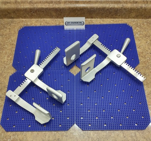 V MUELLER CARDIOTHORACIC CHEST INSTRUMENT SET, SCISSOR, FORCEP, RONGEUR ...