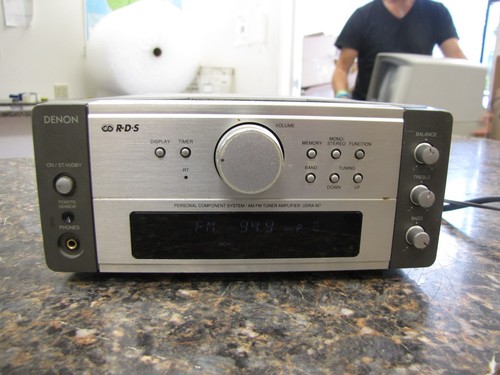 VINTAGE Denon Personal Component System UDRA-M7 Tuner Amplifier AM/FM ...