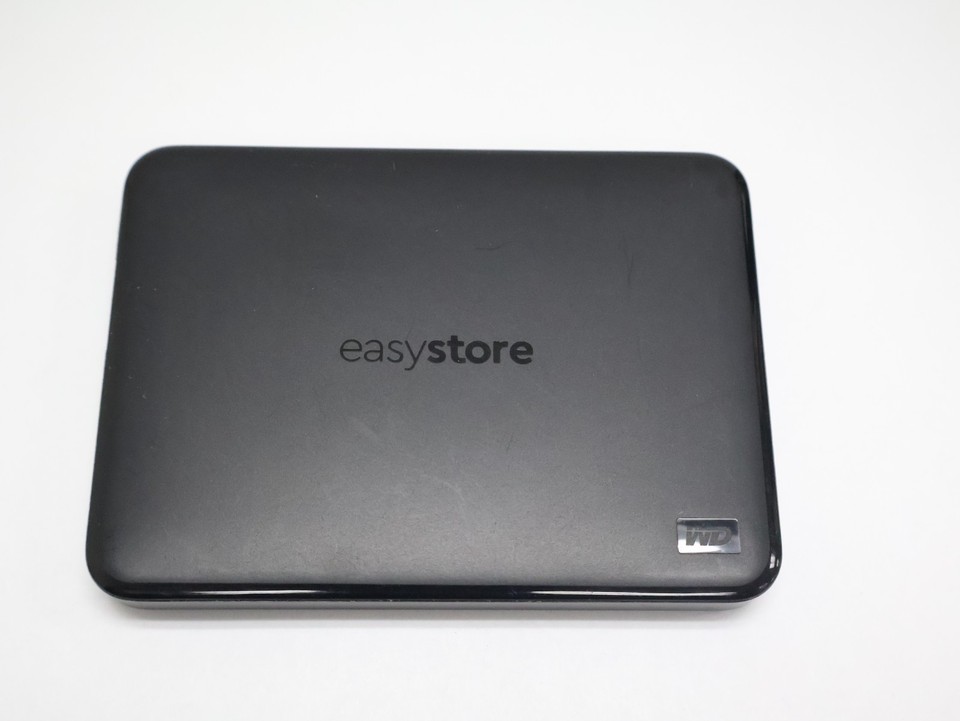 WD easystore 1TB External USB 3.0 Portable Hard Drive Black ...
