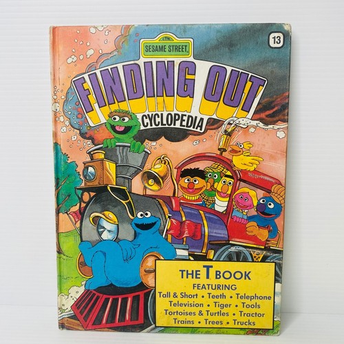 Sesame Street Finding Out Encyclopedia Book # 13 - 1980's Large ...