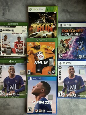 BRAND NEW | SEALED | XBOX ONE | PS5 | PS4 | XS VIDEO GAME LOT | MADDEN ...