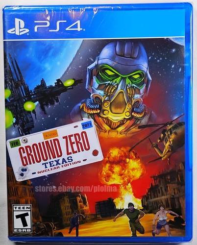 GROUND ZERO TEXAS Nuclear Edition PLAYSTATION 4 Game PS4 ESRB Limited Run #385 | eBay